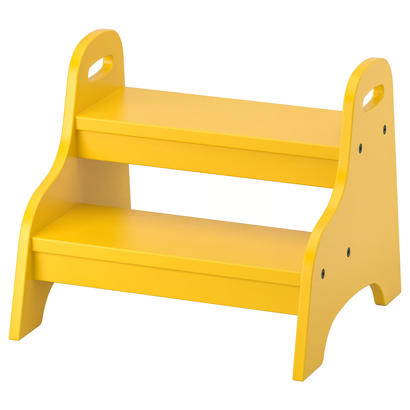TROGEN Children's step stool, yellow, 40x38x33 cm – Lanka Interlink